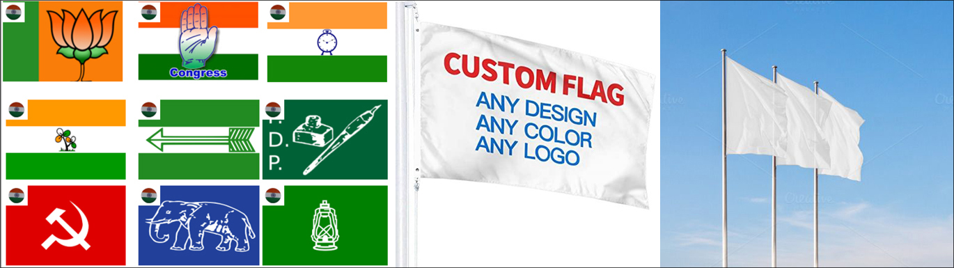 All types of Flags - Murudkar Zendewale & Fetewale